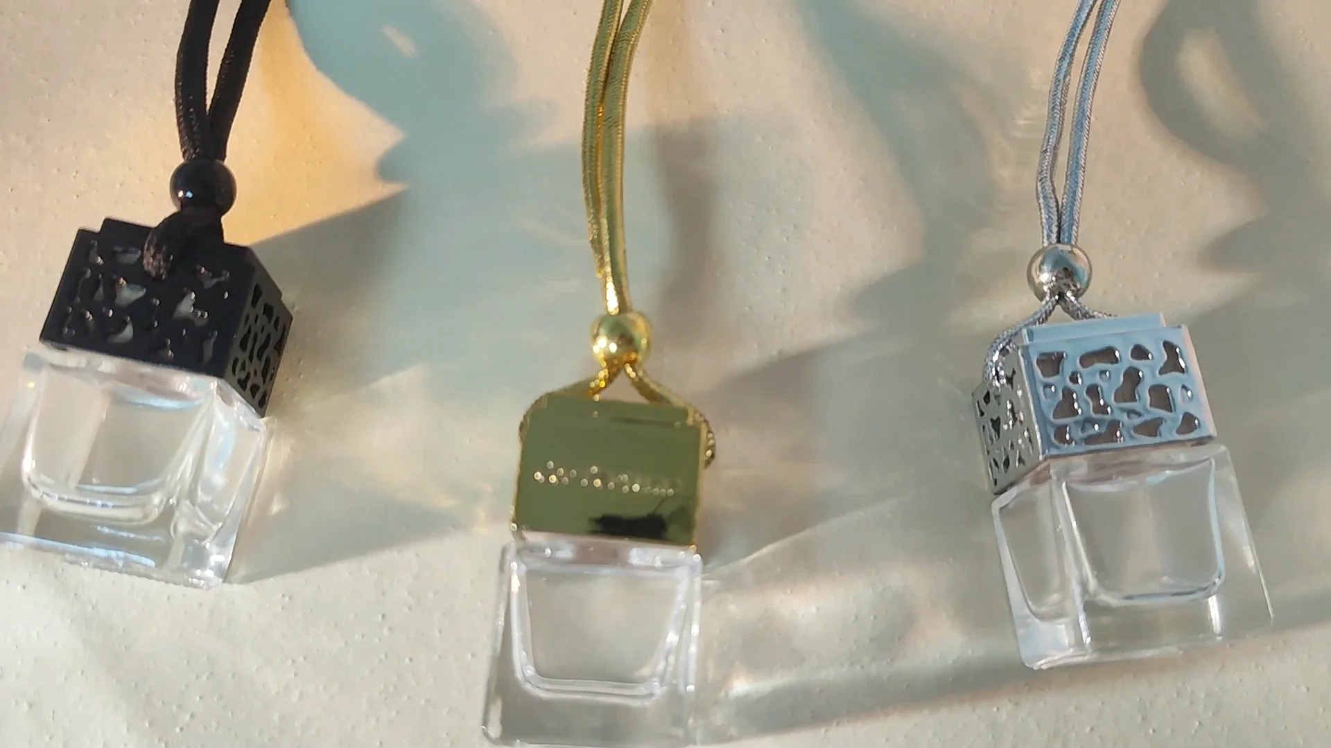 Mini Round 8ml 10ml Empty 5ml 8ml 10ml Glass Car Air Freshener Perfume ...