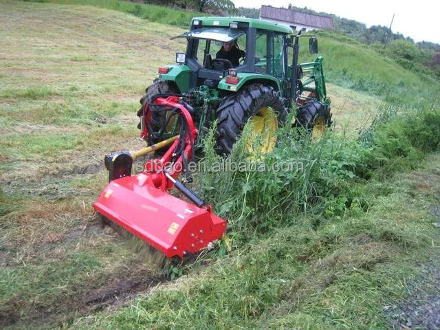 Farm Tractor Pto Drive Hydraulic Mower 3 Point Linkage Side Flail Mower ...