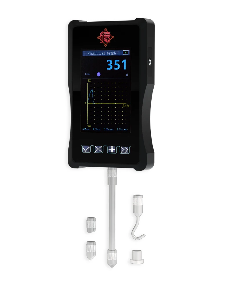 Portable Force Gauge Digital Hand Dynamometer Measuring Instrument ...