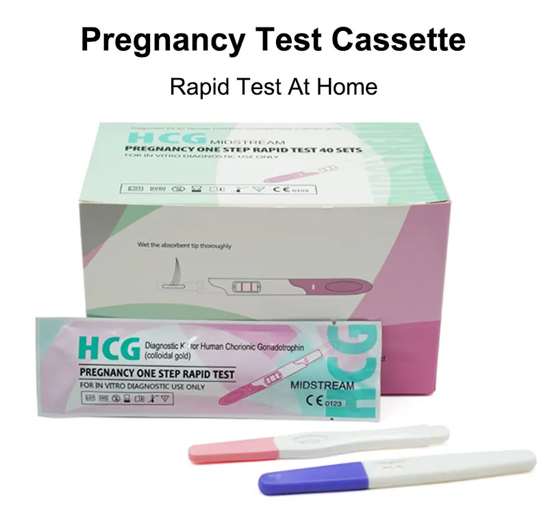 Urine Pregnancy Test Midstream Hcg Pregnancy Test Kit Manufacturers One ...