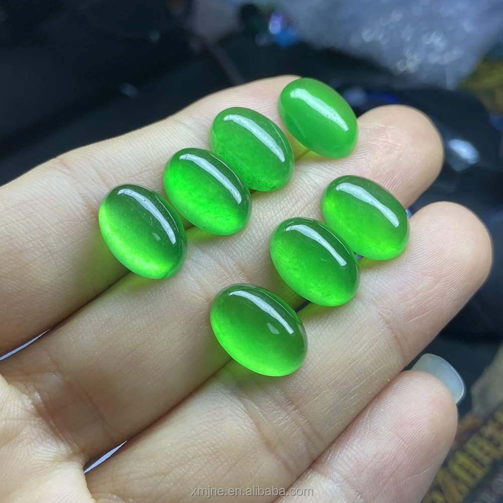 Myanmar Natural Green Jade Jadeite - HQ GEMS Loose Gemstone