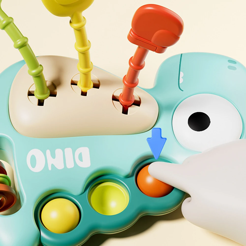 Montessori Toys Pull String Activity Developmental Pulling Teething ...