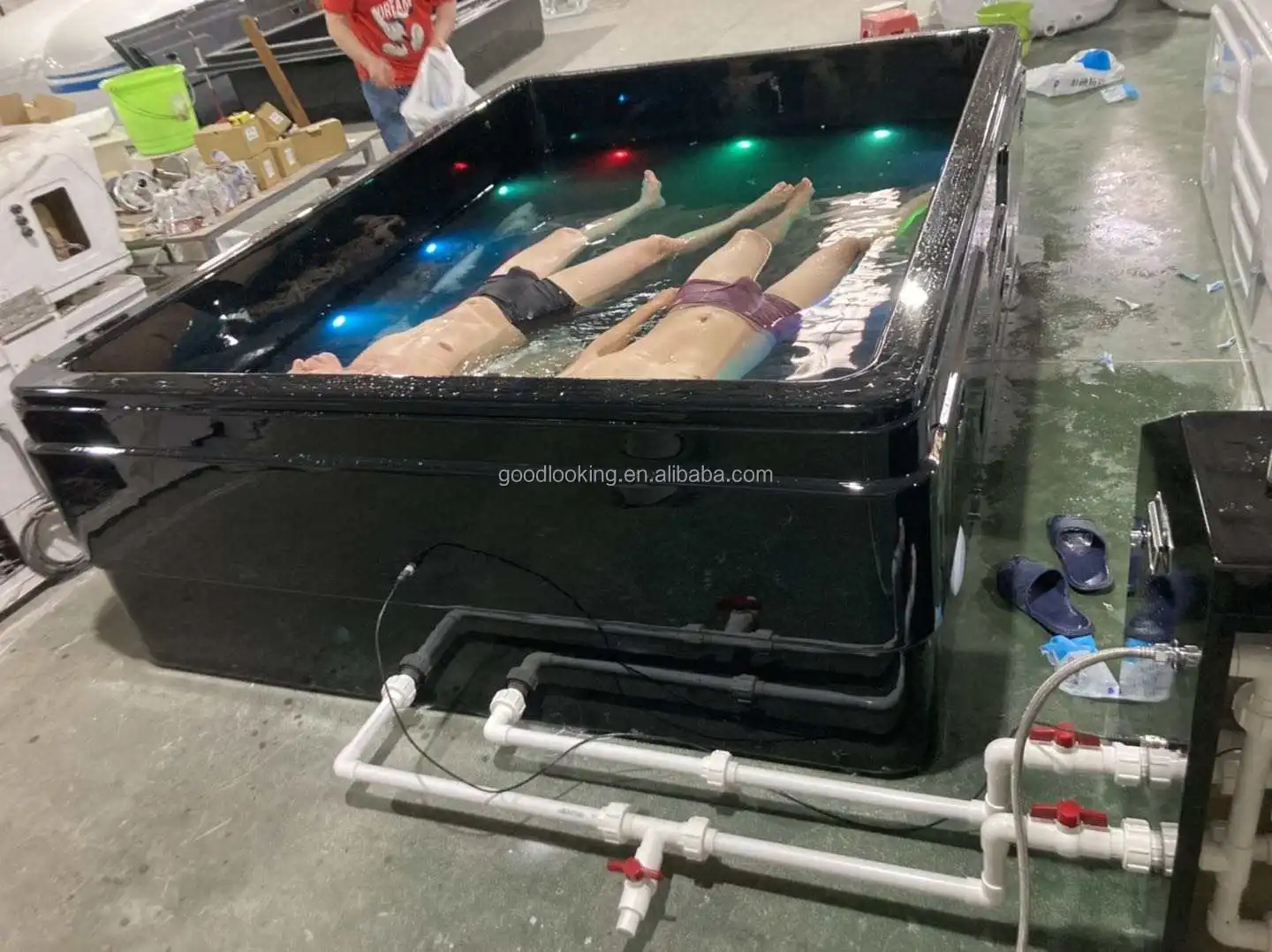 Big Isolation Tank Body Relax Detox Zero Gravity Pods