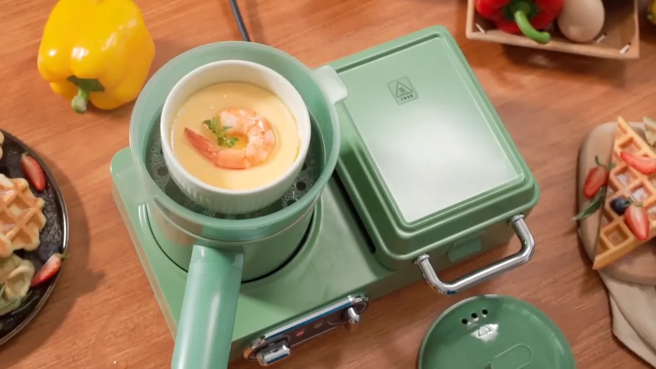 Multi-function 3 In 1 Noodles Breakfast Mini Cooker Sandwich Maker ...