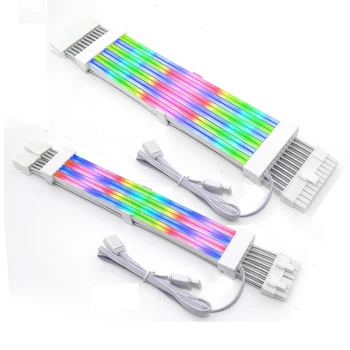 Gpu Extension Cable Argb Plus Rainbow Neon Line Led Light Cover Atx ...