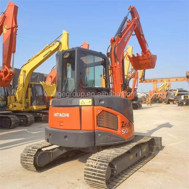 Japan Original Hitachi Used Excavator Zx50u Hitachi Excavator Zx50 With ...