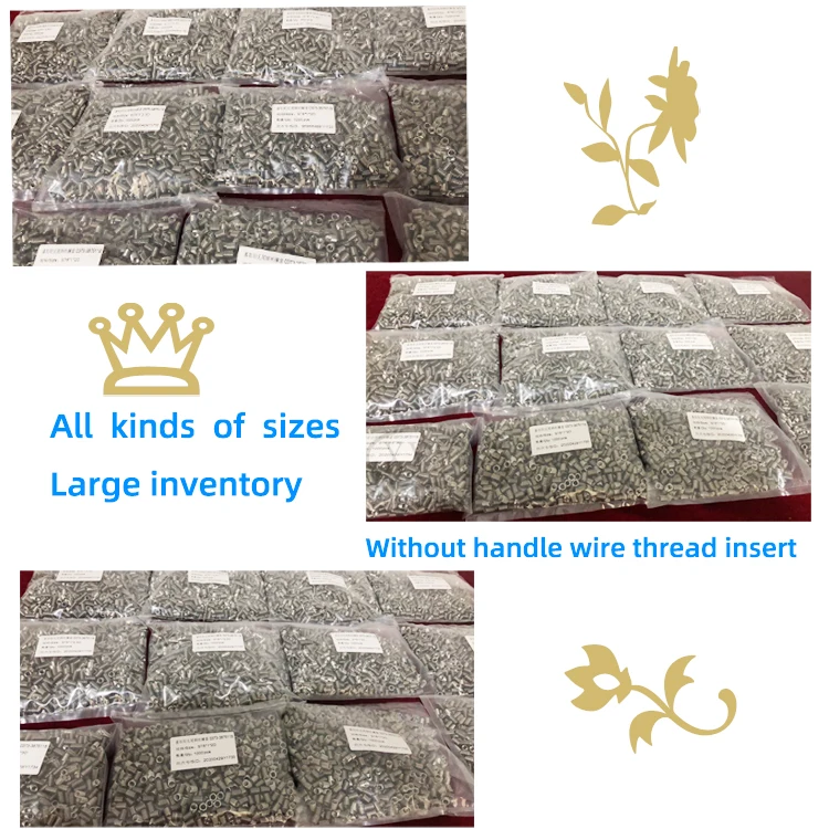 Din8140 Unc/unf Stainless Steel Wire Thread Inserts For Sheet Metal M4 ...
