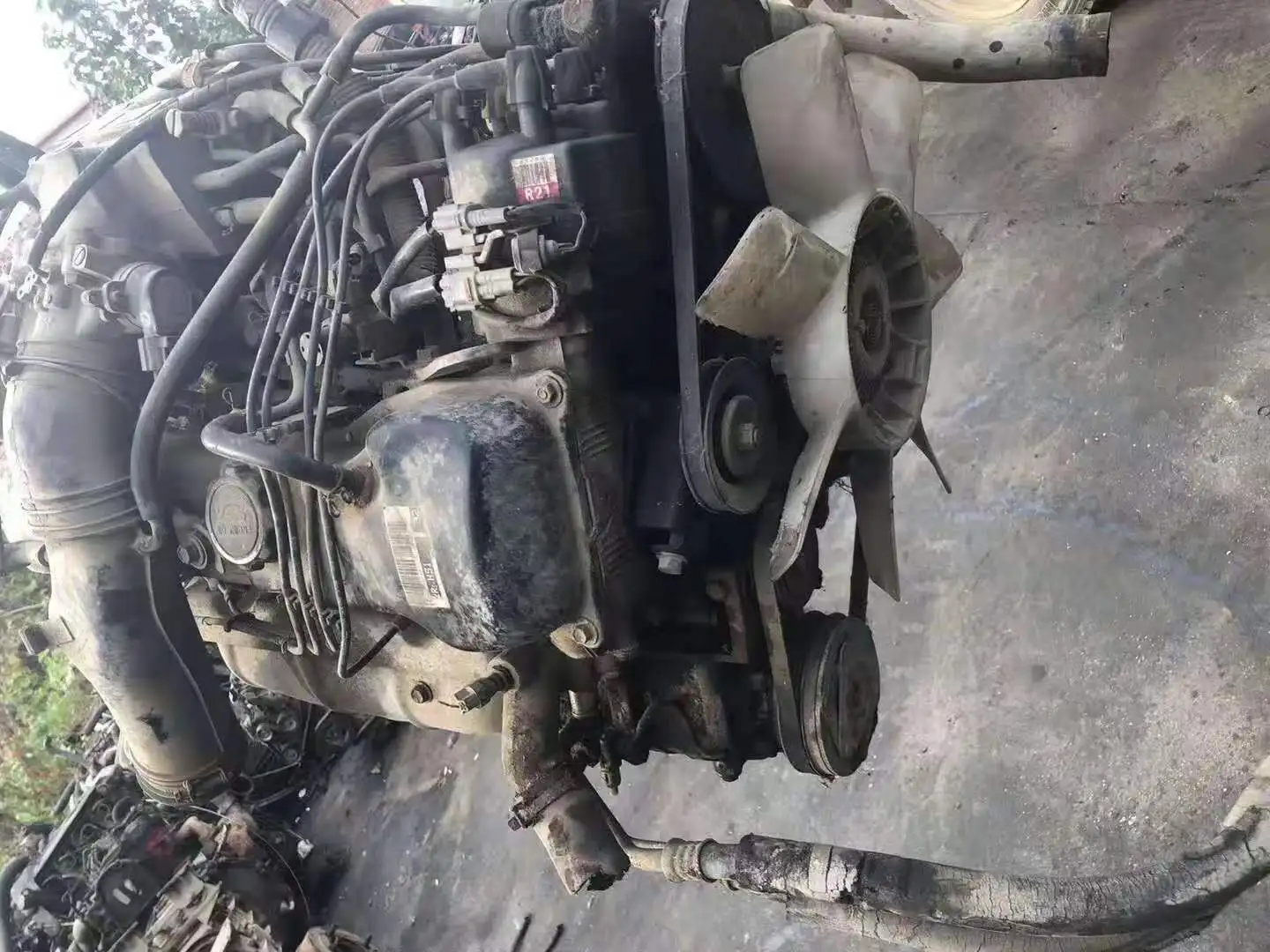 Used 2rz Engine Toyota Hiace Japan Second-hand Toy Ota 2rz Engine 2.4l ...