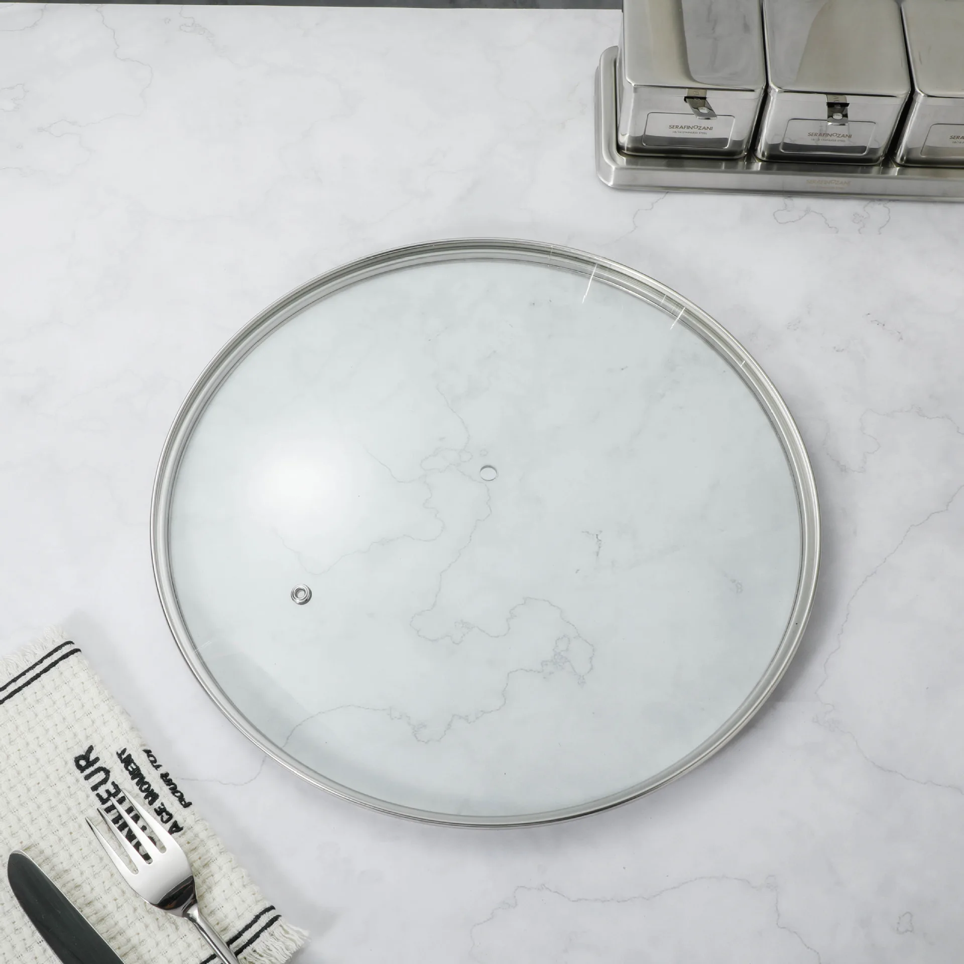 Wholesale Sus304 Rim G Type Glass Lid Tempered Glass Pot Lid For ...