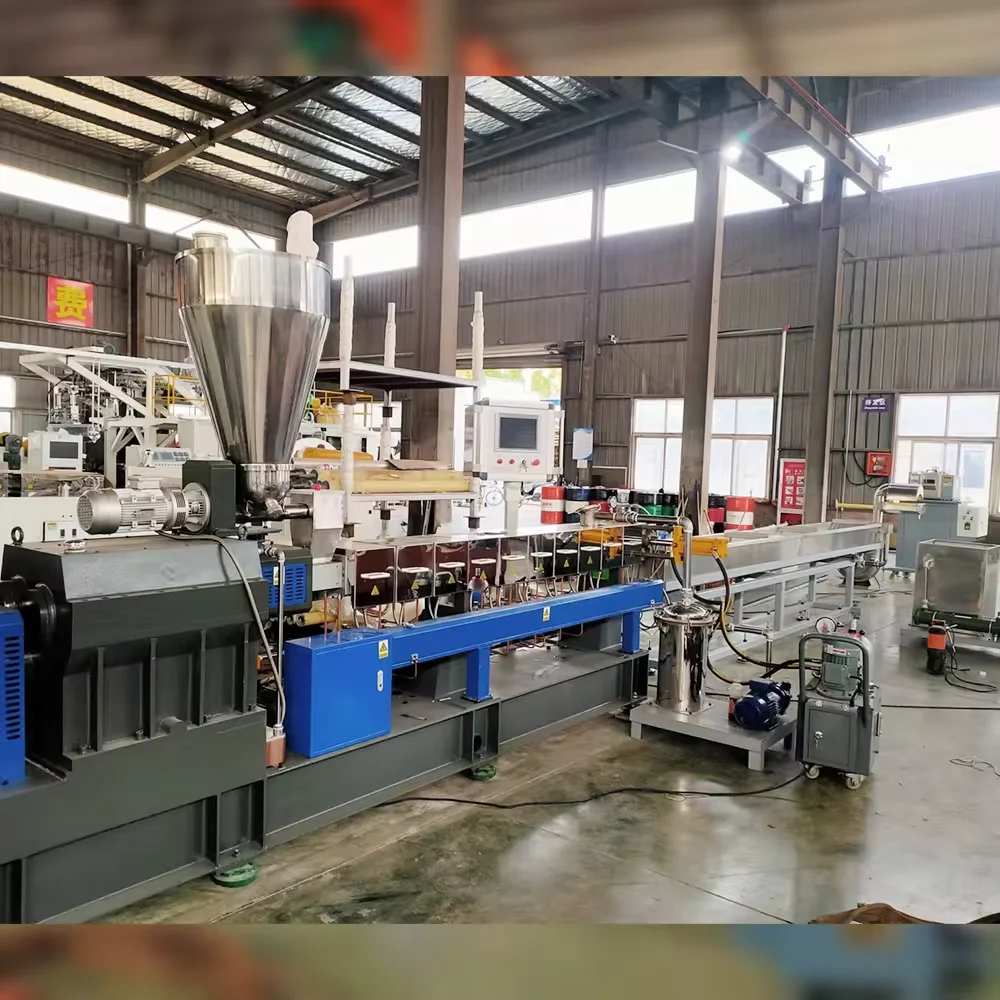 Lab Scale Color Masterbatch Making Machine Twin Screw Extruder Plastic ...