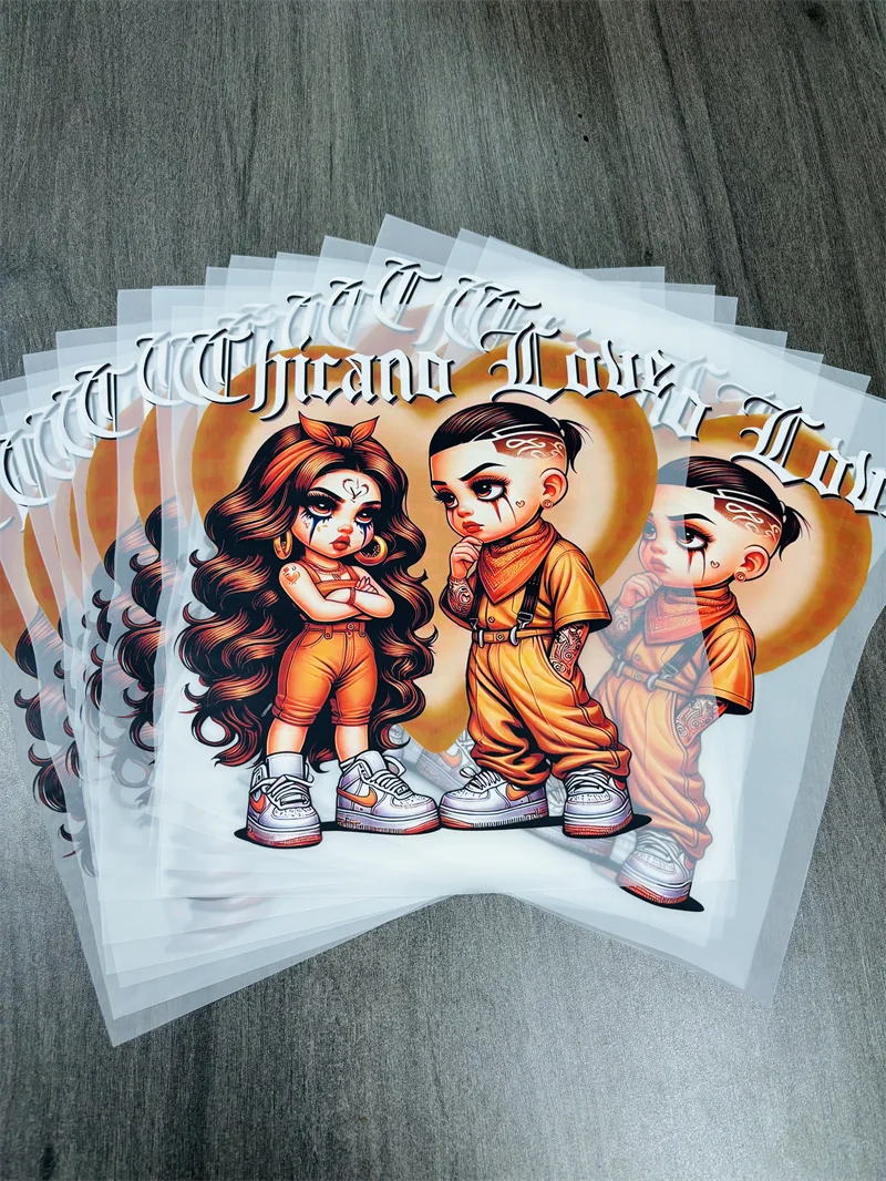 Stitch Heat Transfer Stickers Custom logo Stickers Printing Dtf ...