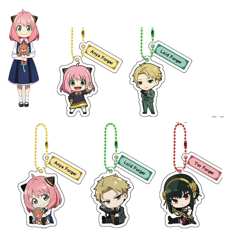 17 Styles New SPY X FAMILY Yor Twilight Anya Forger Accessories Pendant ...