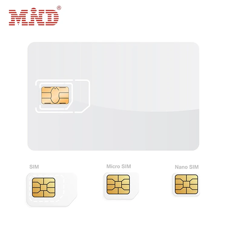 Customizable Programmable Blank FDD 2FF/3FF/4FF M2M SIM Card