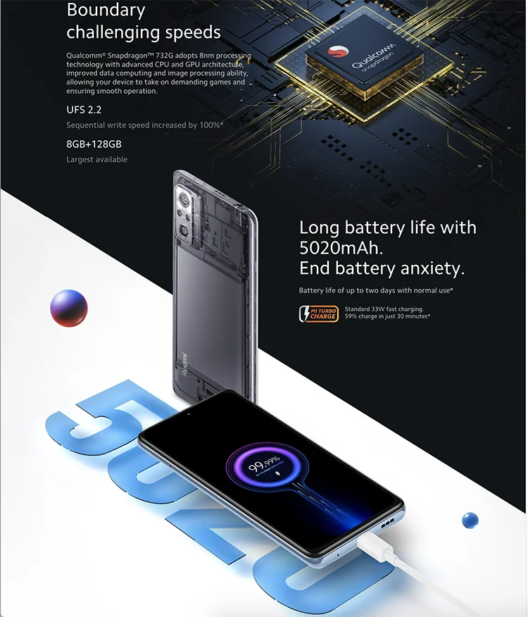 Global Mobile Phone 6+128gb Xiaomi Redmi Note 10 Pro - Buy Redmi Nota ...