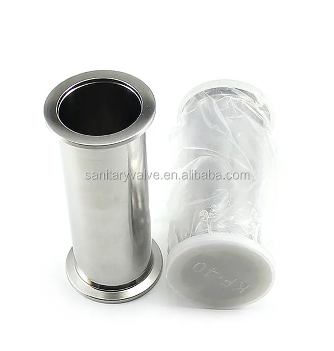 Stainless Steel Pipe Nw16 To Nw50 Iso-kf Flange Full Nipple - Buy ...