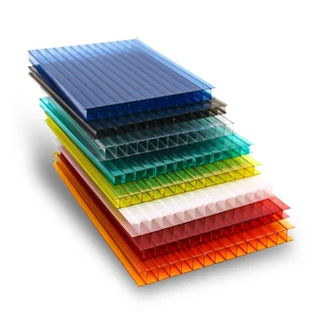 Uv Protected Clear Pc Multiwall Polycarbonate Hollow Sheet Pc Sheet ...