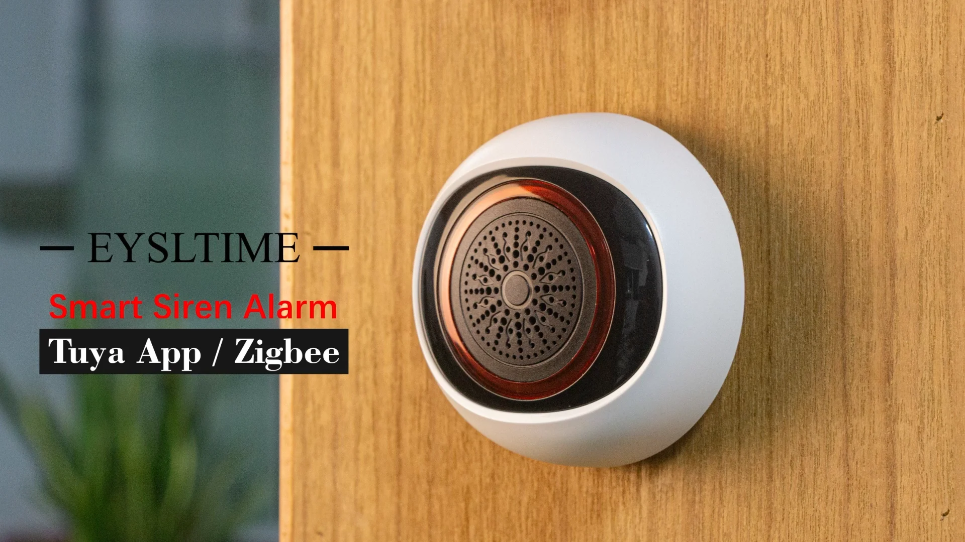 Tuya Smart Life Zigbee Smart Siren Alarm - Buy Smart Siren,Smart Siren ...