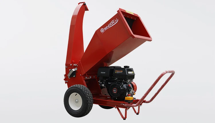 Mult-function Gasoline Engine Wood Chipper Shredder 6.5hp