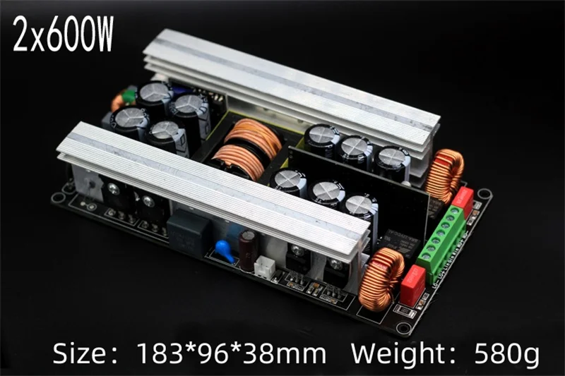 Stereo Two Channel Digital Power Amplifier Board with Switching Power ...