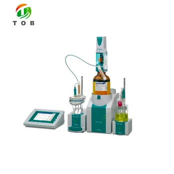 Auto Water Tester Equipment Coulometric Karl Fischer Titrator For Solid ...
