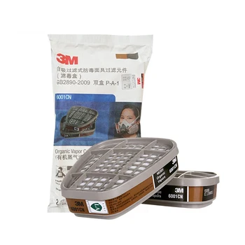 3m 6001 6002 6003 Facepiece Accessories Organic Vapour Protection Filter Cartridge - Buy 3m 6001 ...