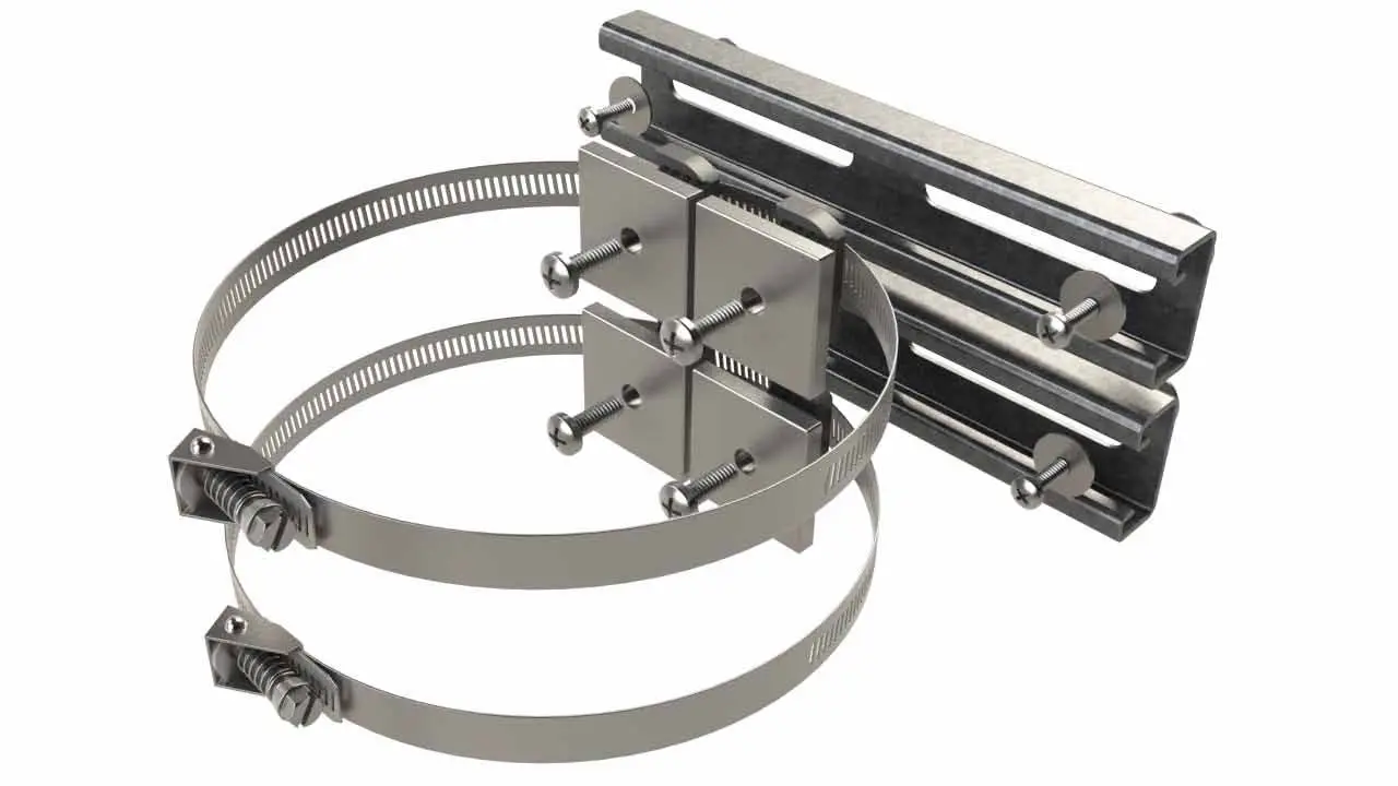 Universal Pole Mount Kits - Easy Waterproof Enclosure Mounting