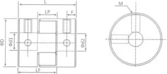 N-EUPEX B250 N-EUPEX A250 Flexible Coupling - Reliable Performance
