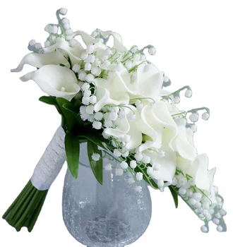 Morili Water Droplet Type Horseshoe Lily Bride Holding Flower Dedicated ...