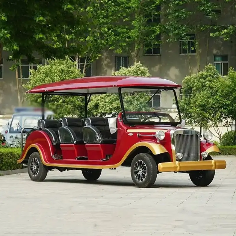Luxury 11-seater Electric Retro Car Hotel Classic Sightseeing Car Vintage Car| Alibaba.com