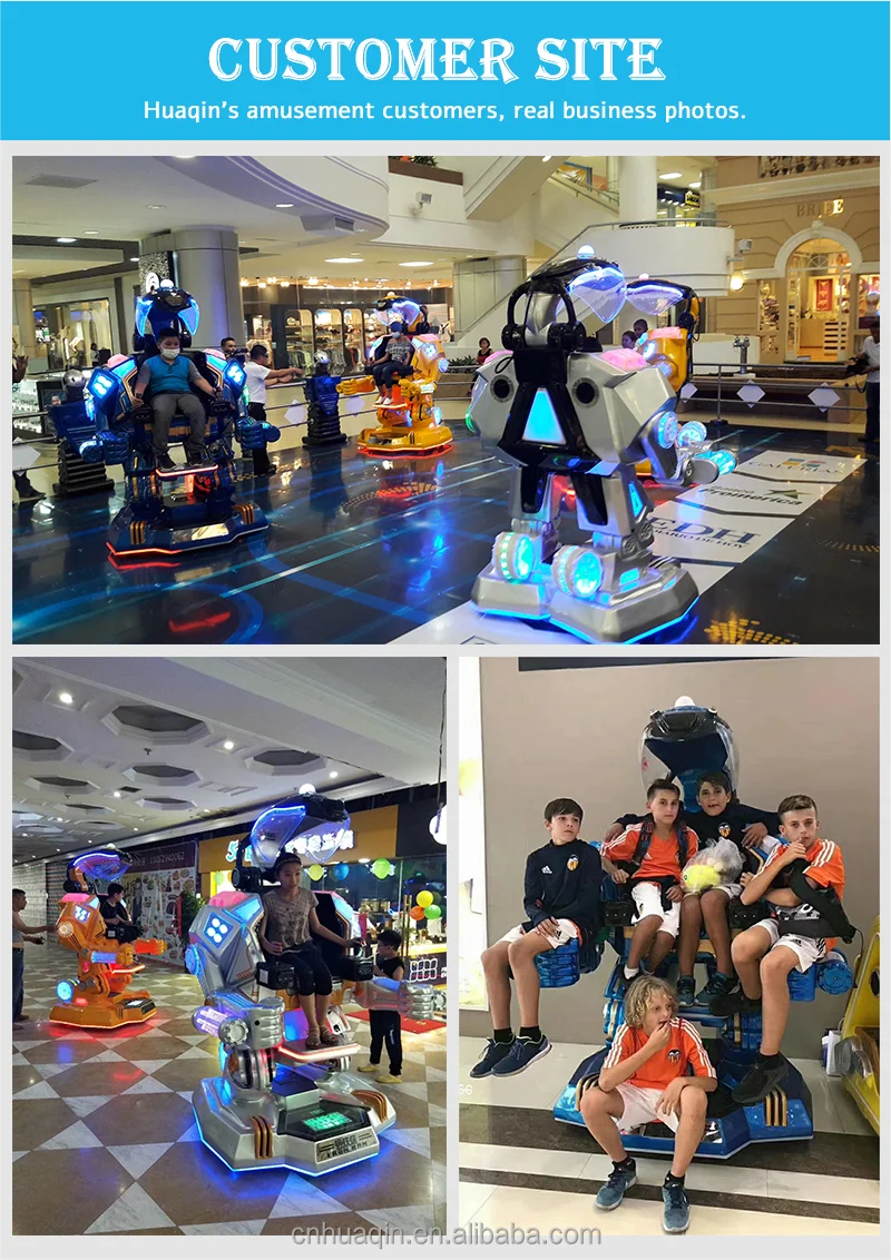 Indoor & Outdoor Robot Rides - Fun & Amusement Park Attractions