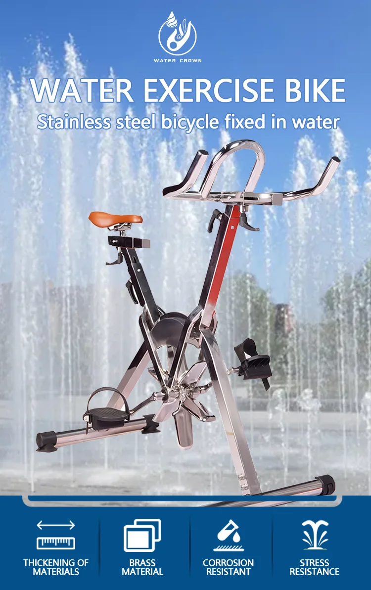 Pool Club Sport Equipment Swimming Pool Bike Fitness Stainless Steel ...