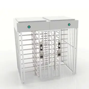 Full Height 304ss Stainless Steel Turnstile Gate Automatic With ...