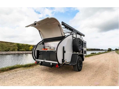 Lightweight Teardrop Camper Trailer With Bathroom,Camper Trailer Rv ...