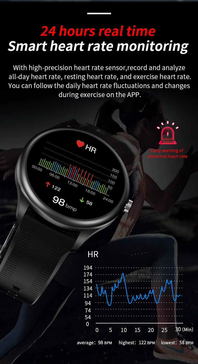 M10 Smartwatch Ecg+ppg Call Music Watch Body Temperature Blood Oxygen ...