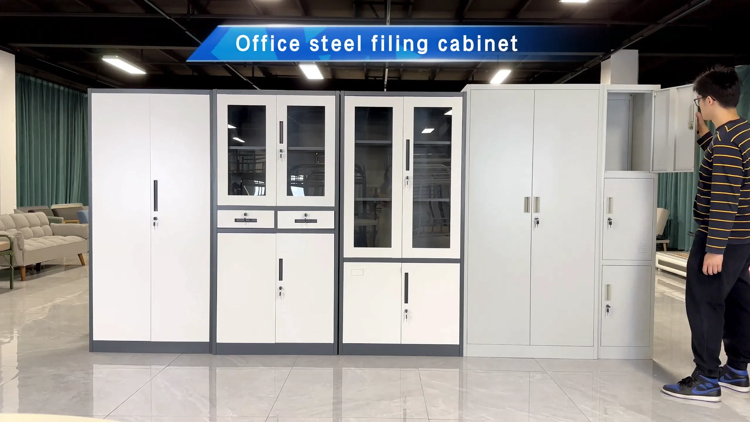 Office Furniture Cabinets Use Vertical Filing Cabinet Morden Style 4 ...