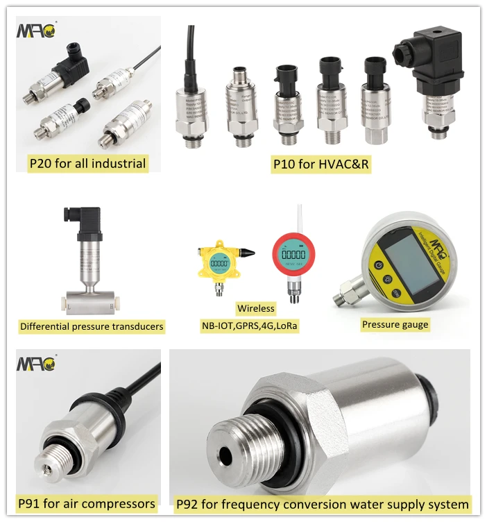Digital Hydraulic Industrial Pressure Transmitter Transducers With High ...