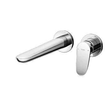 Toto Tls04309b Luxury Brass Wall Mounted Basin Tap Matte Waterfall ...