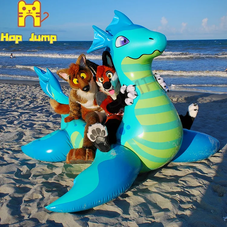 Water Playing Toothless Inflatable Dragon Inflatable Black Dragon Sexy ...