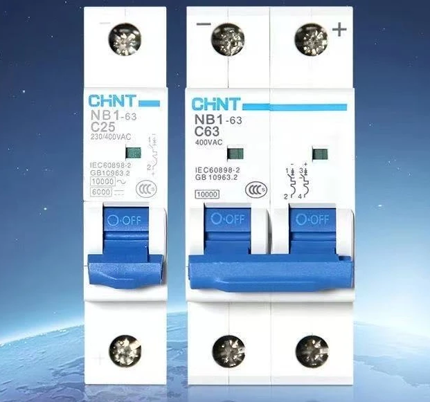 CHINT MCB NB1-63 - Reliable Circuit Breakers for Homes & Industry