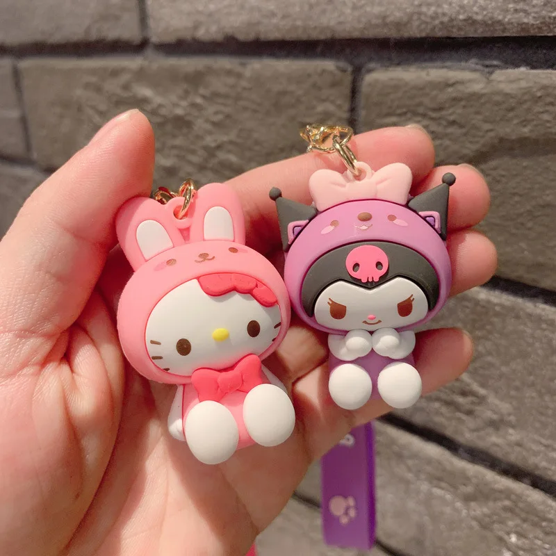 Wholesale Cute Kawaii Mymelody Kuromi Cinnamoroll Pompom Purin Charm ...