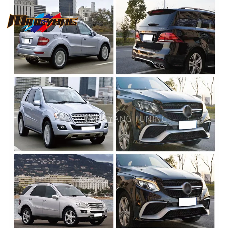 MERCEDES-BENZ ML W164 UPGRADE - GLE W166 AMG 63 BODYKIT