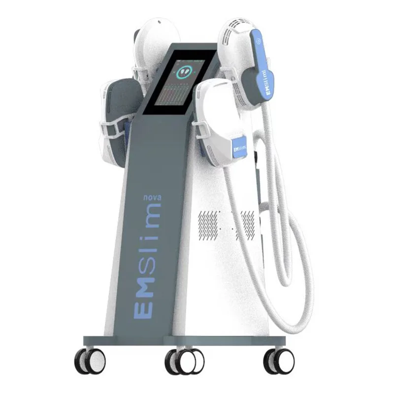 2022 Newest Popular Tens Ems Electrostimulation 4 Handles Rf Ems Body ...