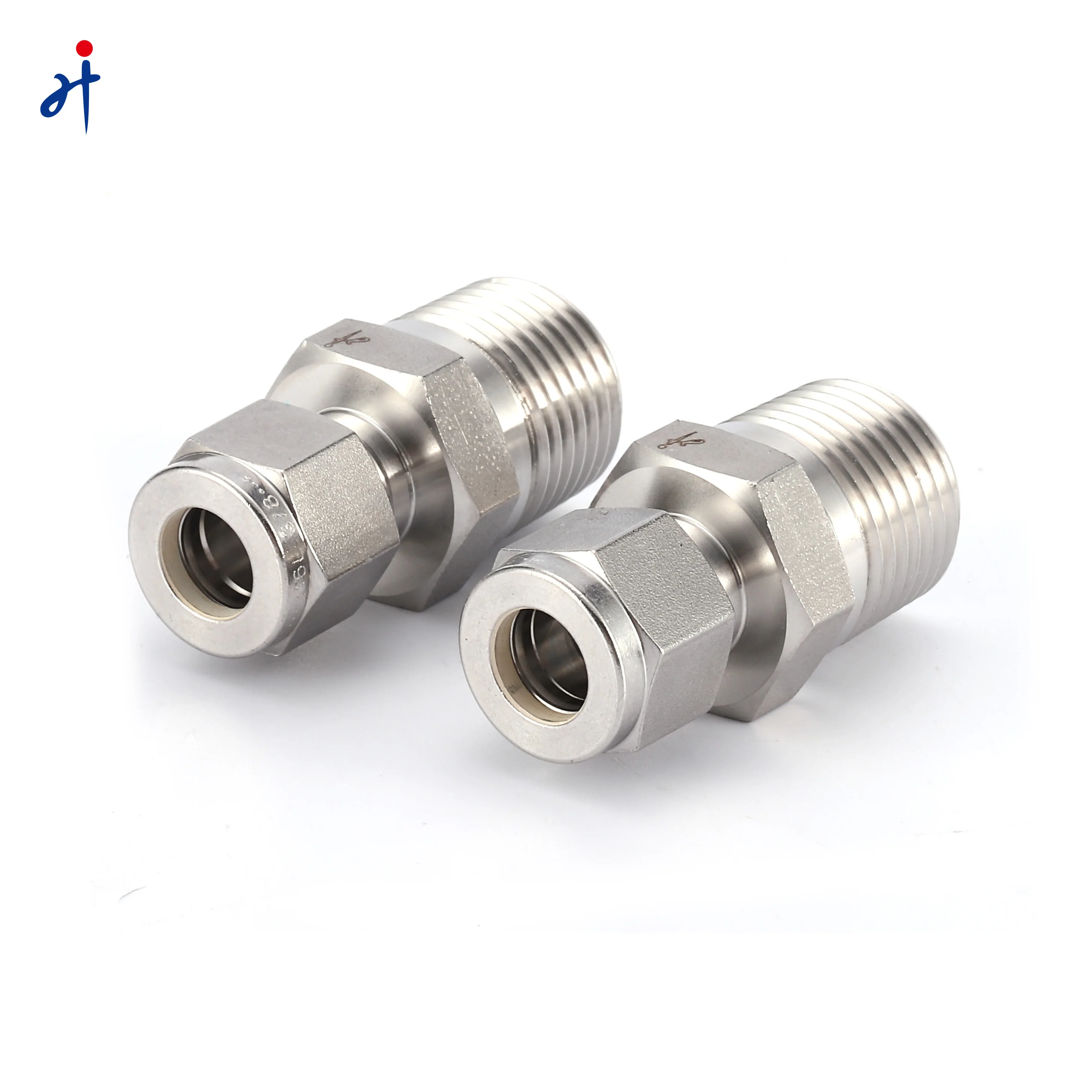 High-Pressure Hydraulic Fitting Double Ferrule Male Thread Terminal ...