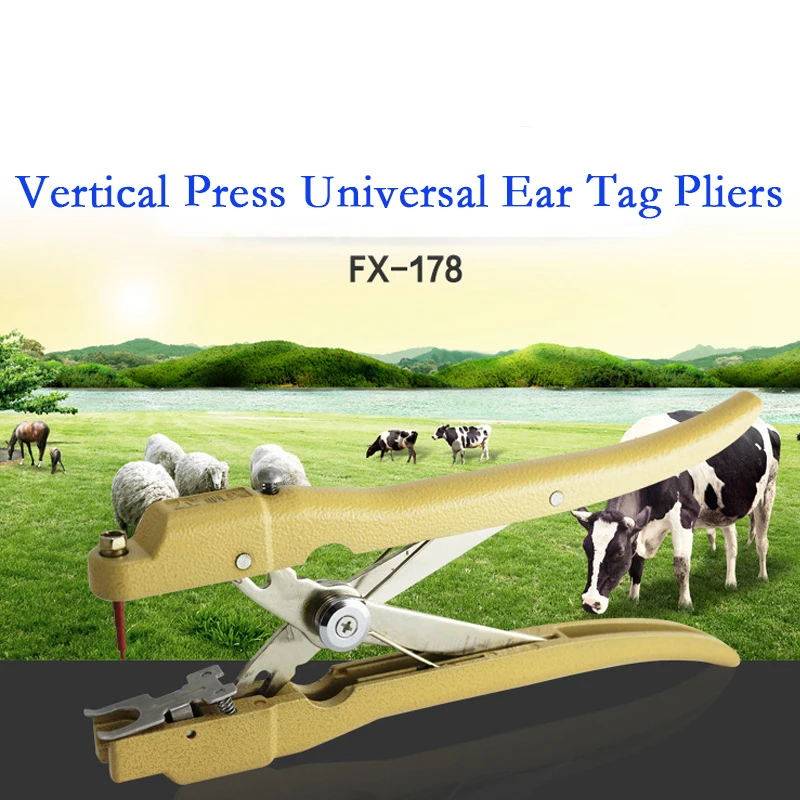 Durable Ear Tag Applicator Pliers for Livestock Management