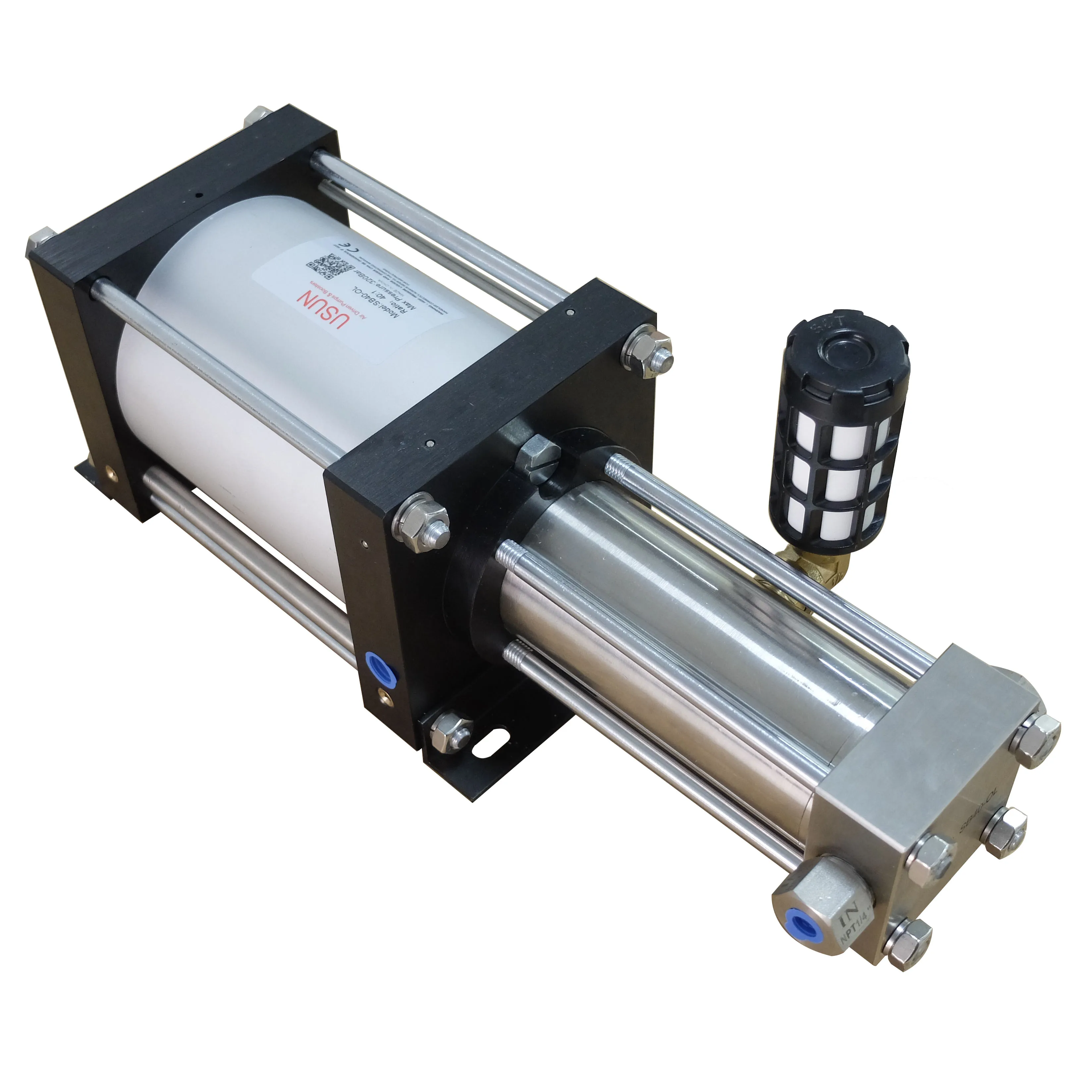 USUN SB40-OL Pneumatic Oxygen Gas Booster for Diving Use