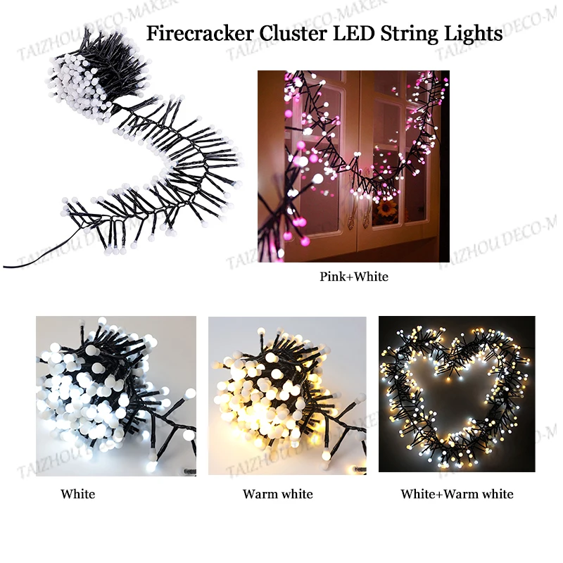 DM23227 Firecracker Cluster String light-Taizhou Deco-Maker Arts and ...