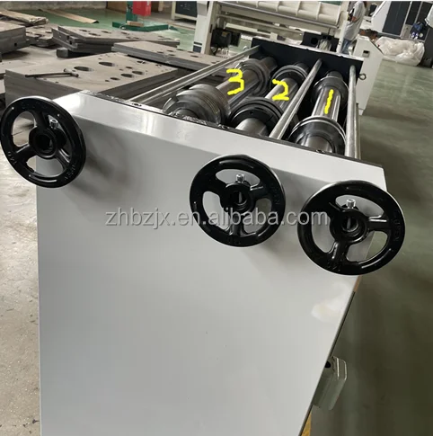 Zhenhua-fy Corrugated Cardboard Sheets Slitter And Scorer Machine ...