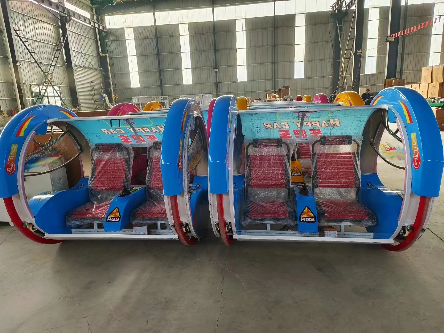 Amusement Park Facilities Outdoor Playground Car Turntable 360 Degree ...