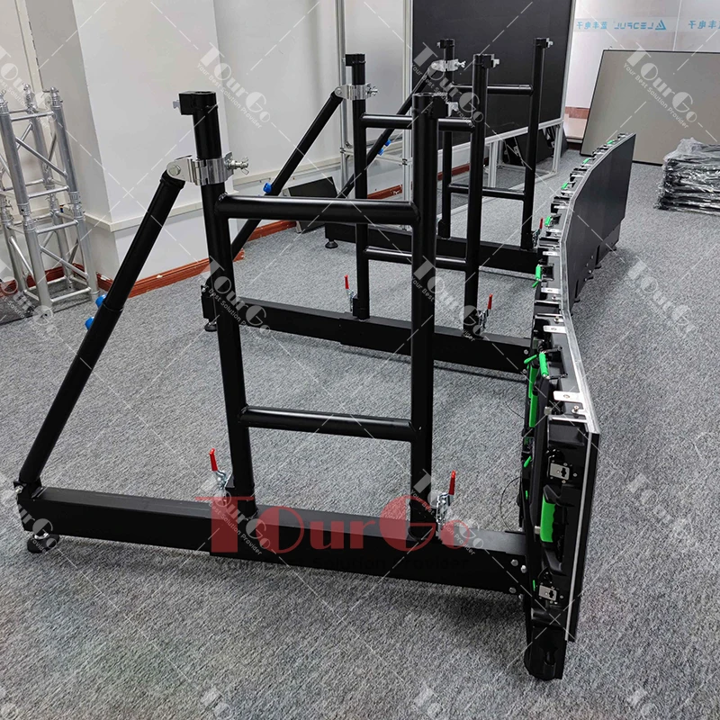Aluminum LED Video Wall Truss Ground Support Stack System