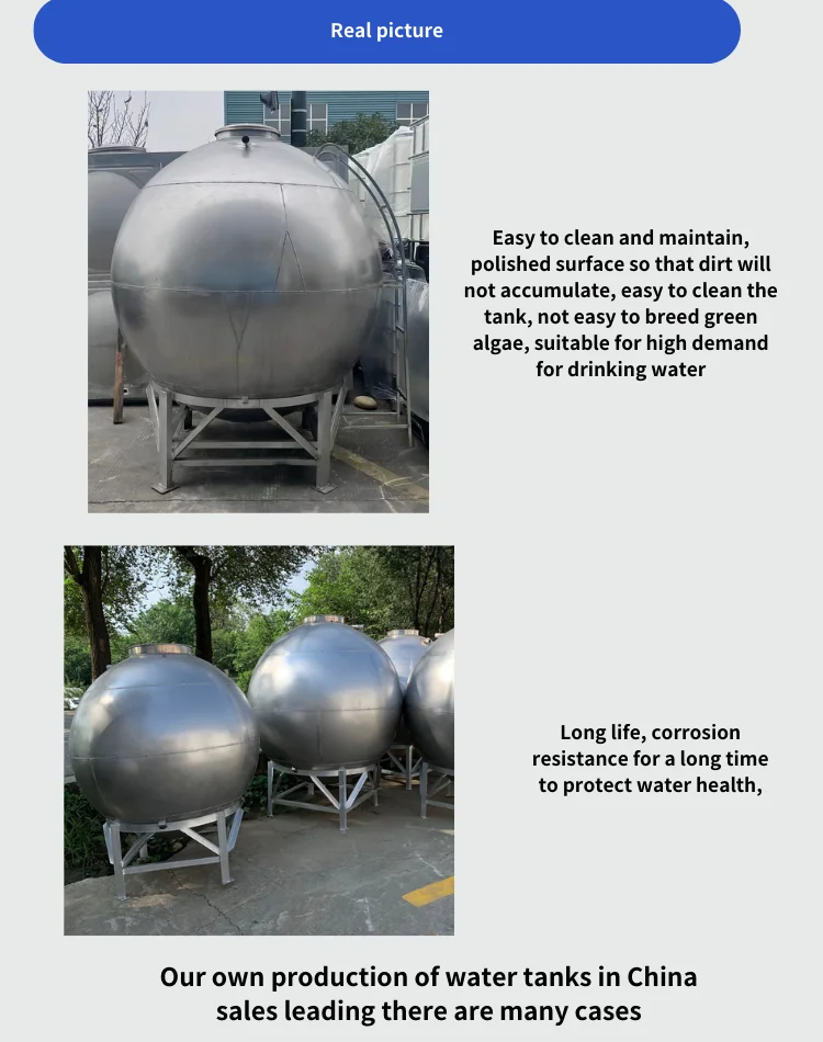 200 Liter Stainless Steel Water Tank New Small Home And Hotel Use Pump ...